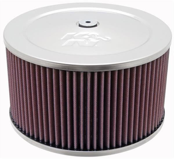 4150, 5" x 9" Air Filter Assembly, 5-1/8" Neck, Carb Flange to Top of ...