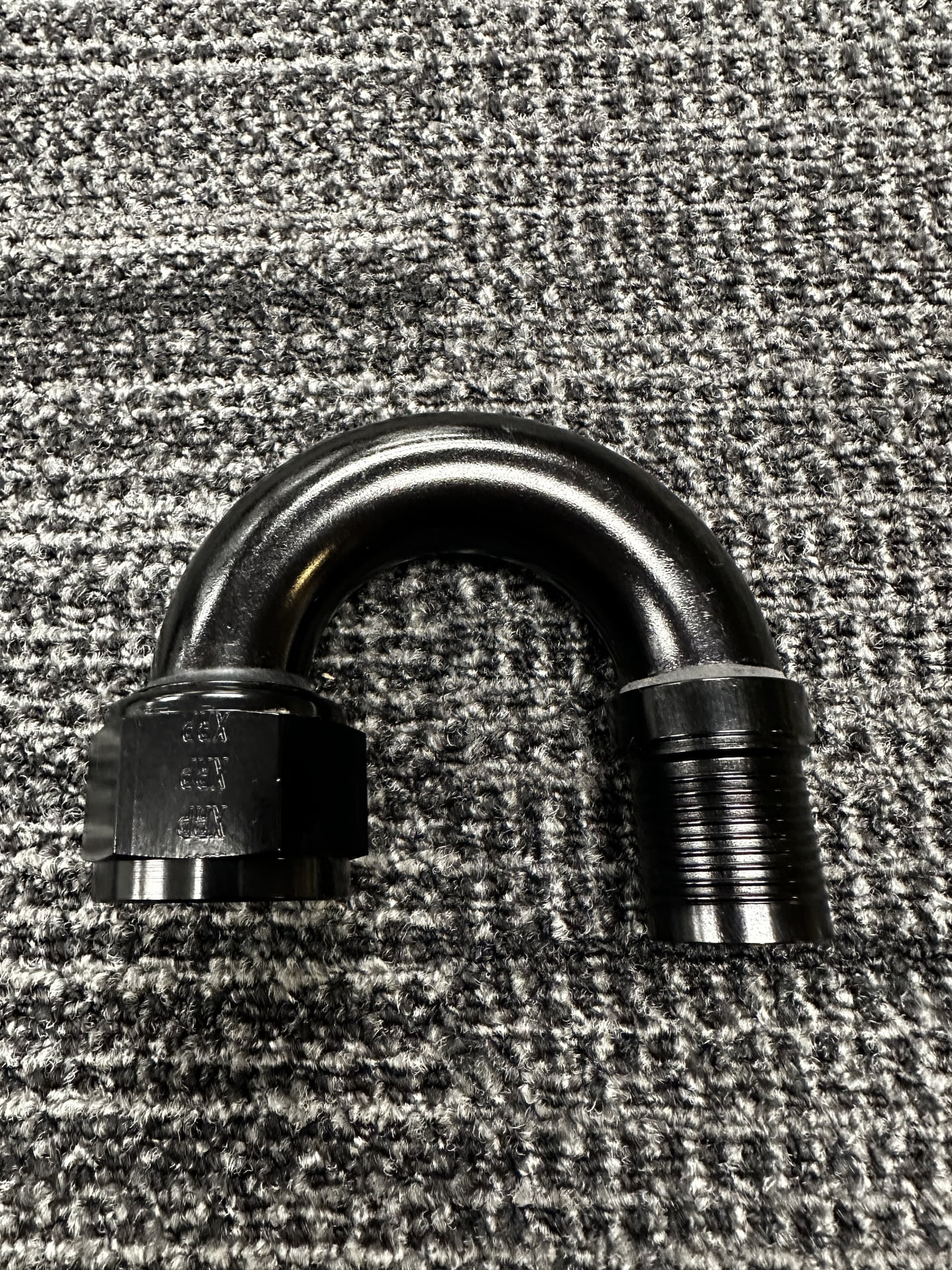 XRP Fitting, #16, -16AN, AN16, 180° Degree HS-79 Hose End, Crimp Style ...