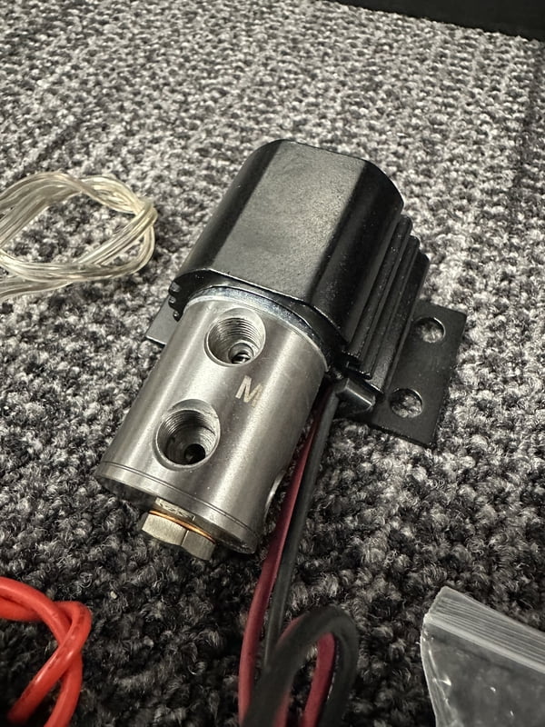Roll Control Line Lock kit, 4-Port Solenoid, Snap-Action Switch, Light ...