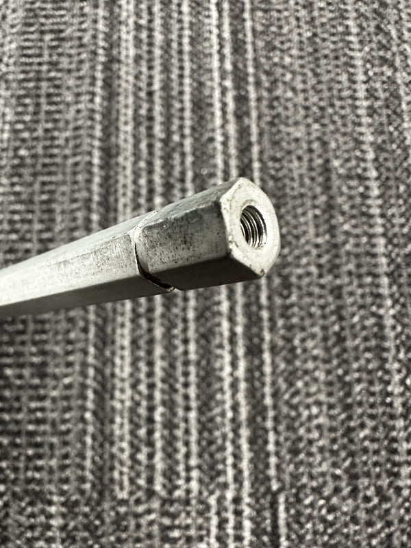11.0", 10-32, Turnbuckle, Hex, Aluminum, Extension Rod, Throttle ...