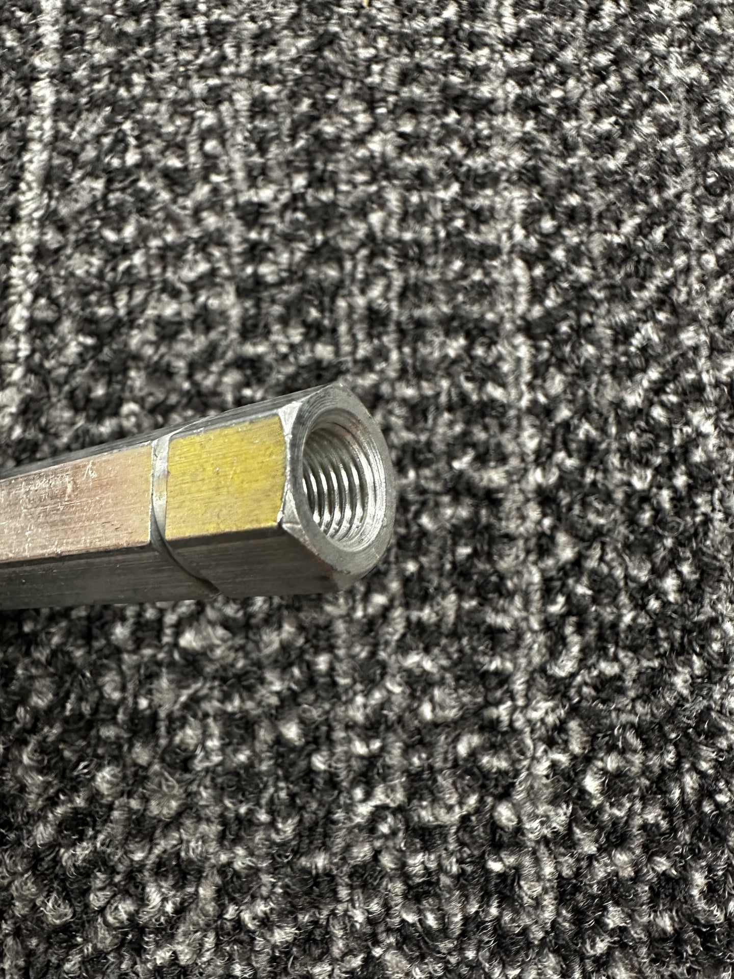 3.0", 3/8"-24, Turnbuckle, Hex, Aluminum, Extension Rod, Throttle ...