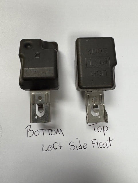 Dual Needle & Seat Float Bowl Float, Right, Quick Fuel, PCI, Bill Mitchell