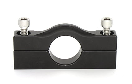 1.00" Tube Clamp, Black, 1.00" Diameter, Black Anodized, (Mates to ...