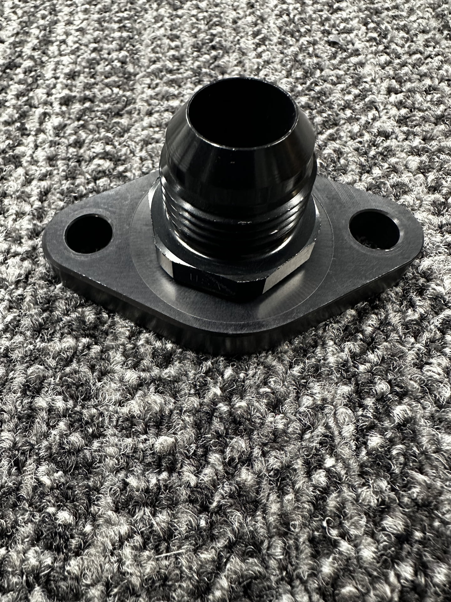 BBC Water Pump Spacers, Pair, Remote Pump Hose Adapter, 3/8" / .375 ...