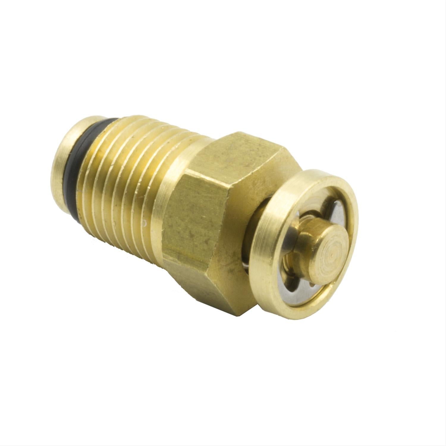 1/8" NPT Push Button Bleeder Valve