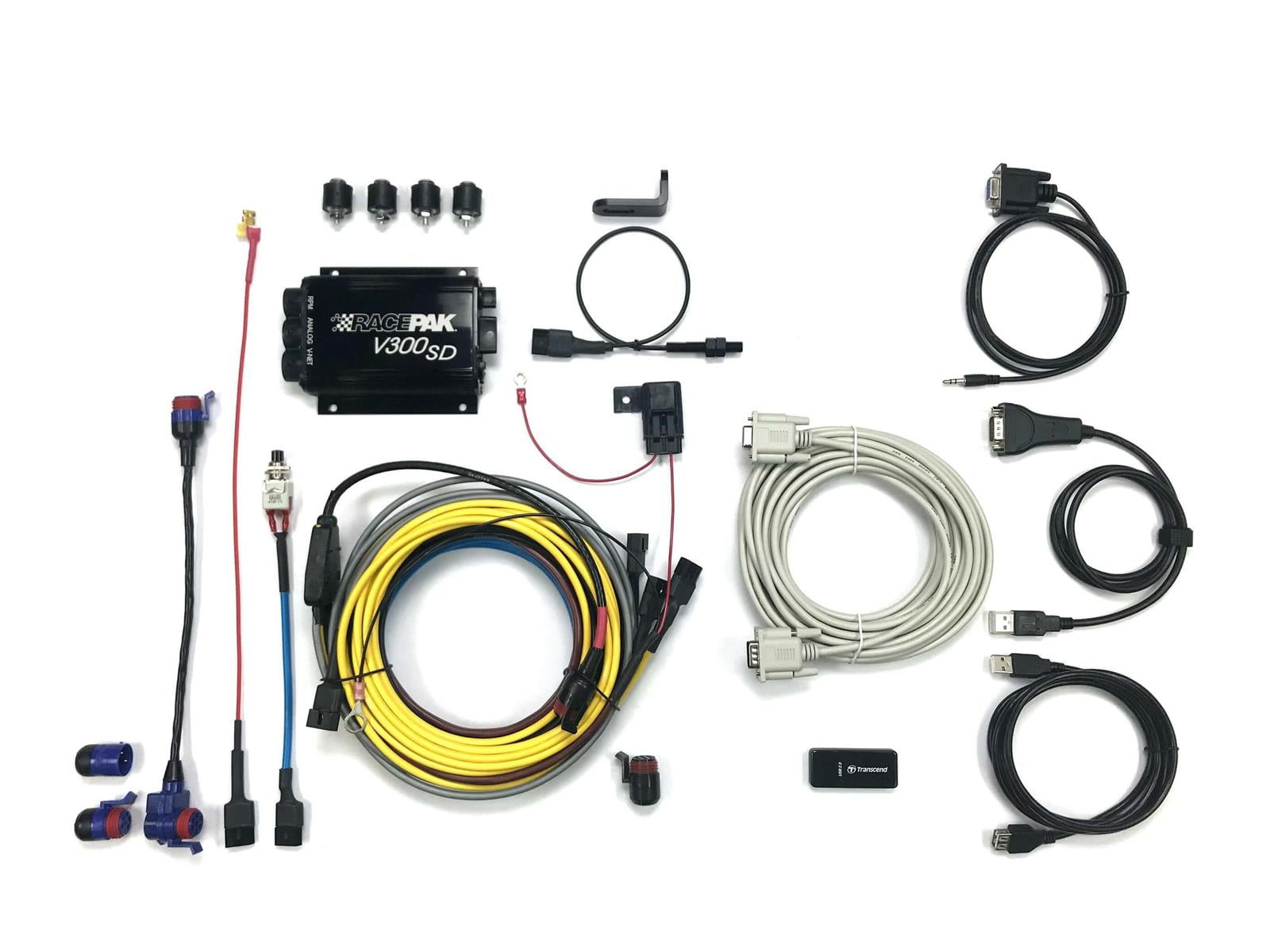 V300SD Data Logger Kit, Unterminated Harness (New Version) Kit W/Memory ...