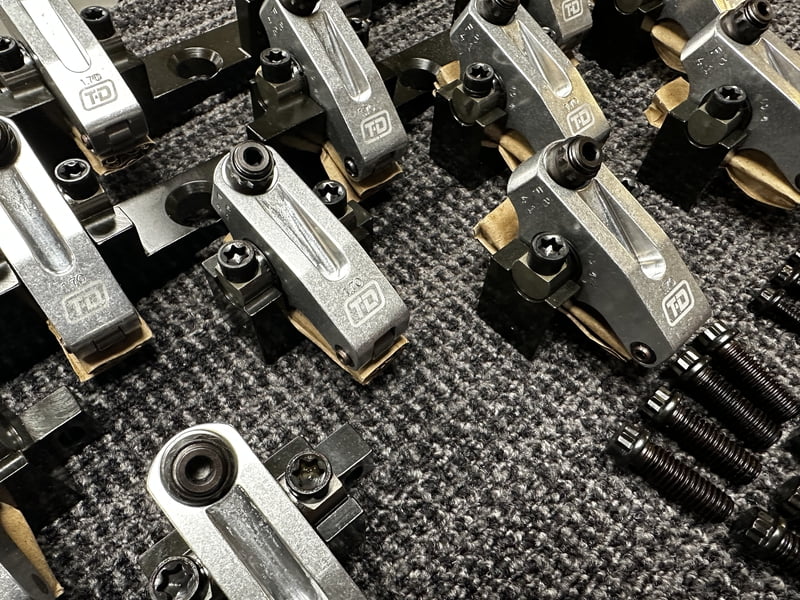 Shaft Rocker Kit, 170/170, 1 piece T&D with Oilers, 1.70/1.70 Ratio ...