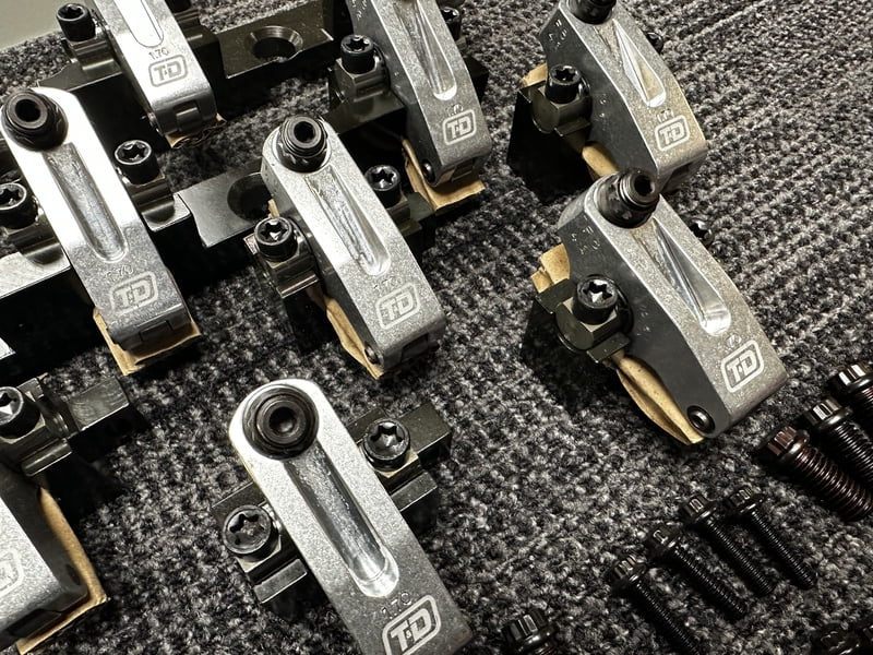 Shaft Rocker Kit, 170/170, 1 piece T&D with Oilers, 1.70/1.70 Ratio ...