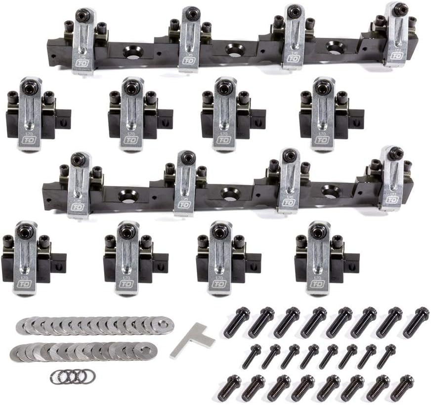 Shaft Rocker Kit, 170/170, 1 piece T&D with Oilers, 1.70/1.70 Ratio ...