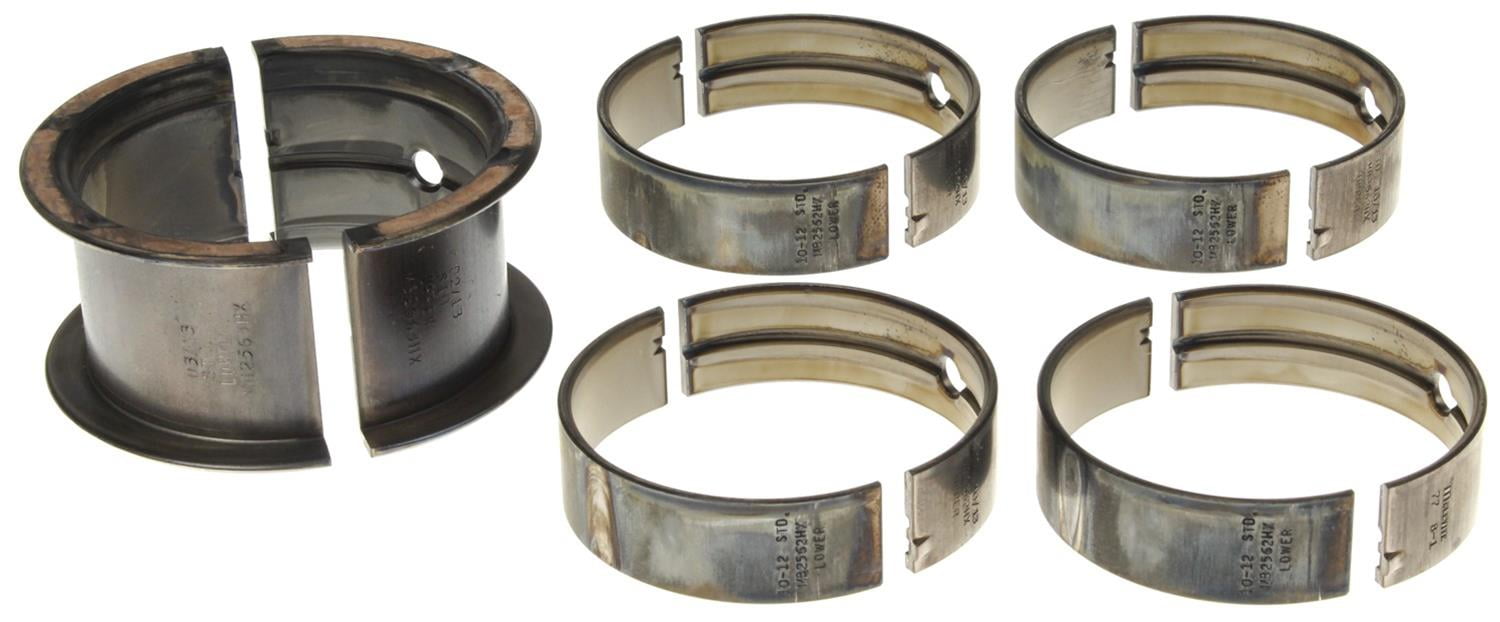 SBC 400, Coated Main Bearings, H Series, 1/2 Groove, .001" Undersize ...