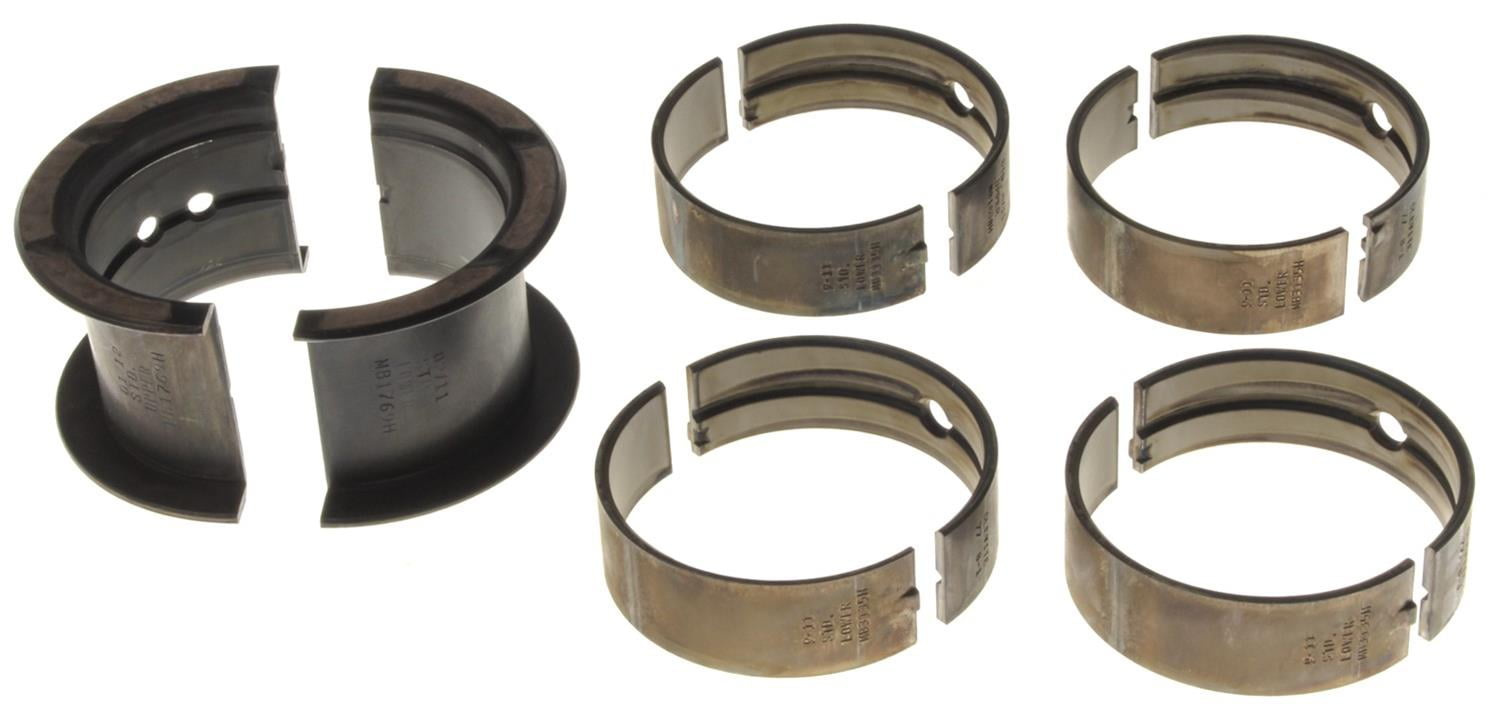 MS429H, SBC, Small Journal, Clevite H-Series Main Bearings, 1/2 Groove ...