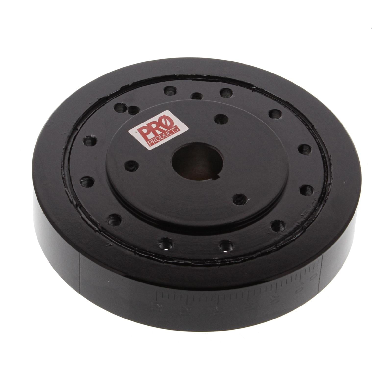 SBC, Harmonic Balancer, 8.00", Internal Balance, Steel, Black, Non-SFI ...