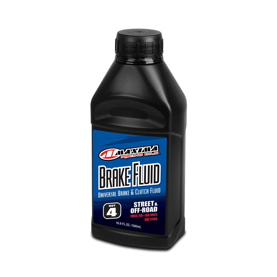 DOT 4 Brake Fluid, 16.9OZ, Universal For Brake & Clutches, Street or ...