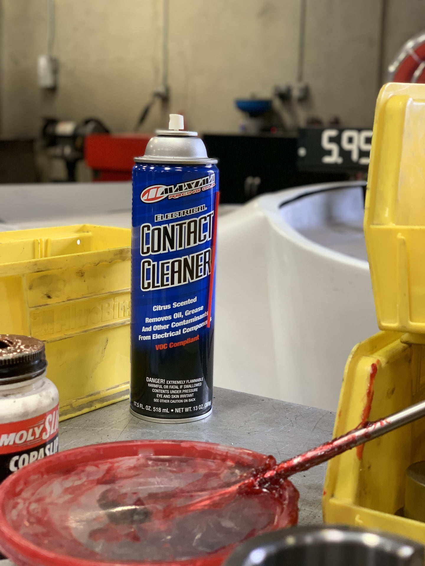 Electrical Contact Cleaner, Multi-Purpose, Citrus Scented, Brake Clean ...