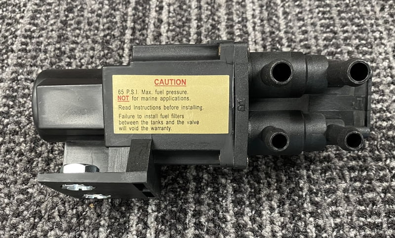 Dual Tank Fuel Pump Switching Valve Kit, Includes Switching Valve ...