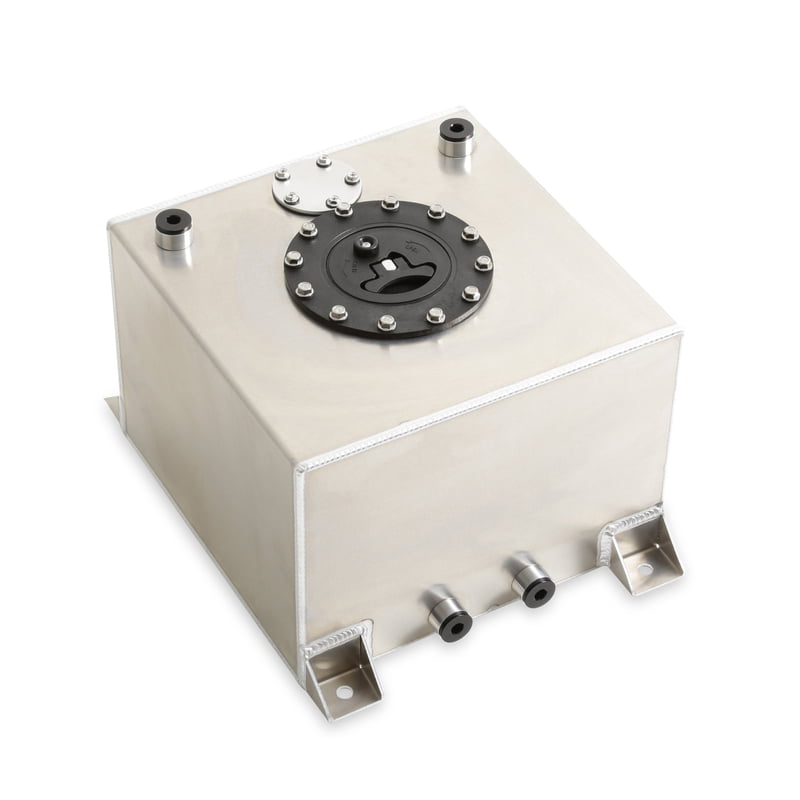 5 Gallon Aluminum Flat Bottom Fuel Cell With Foam, 12" x 12" x 8.5 ...