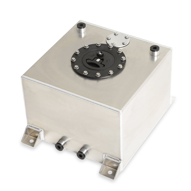 5 Gallon Aluminum Flat Bottom Fuel Cell With Foam, 12" x 12" x 8.5 ...