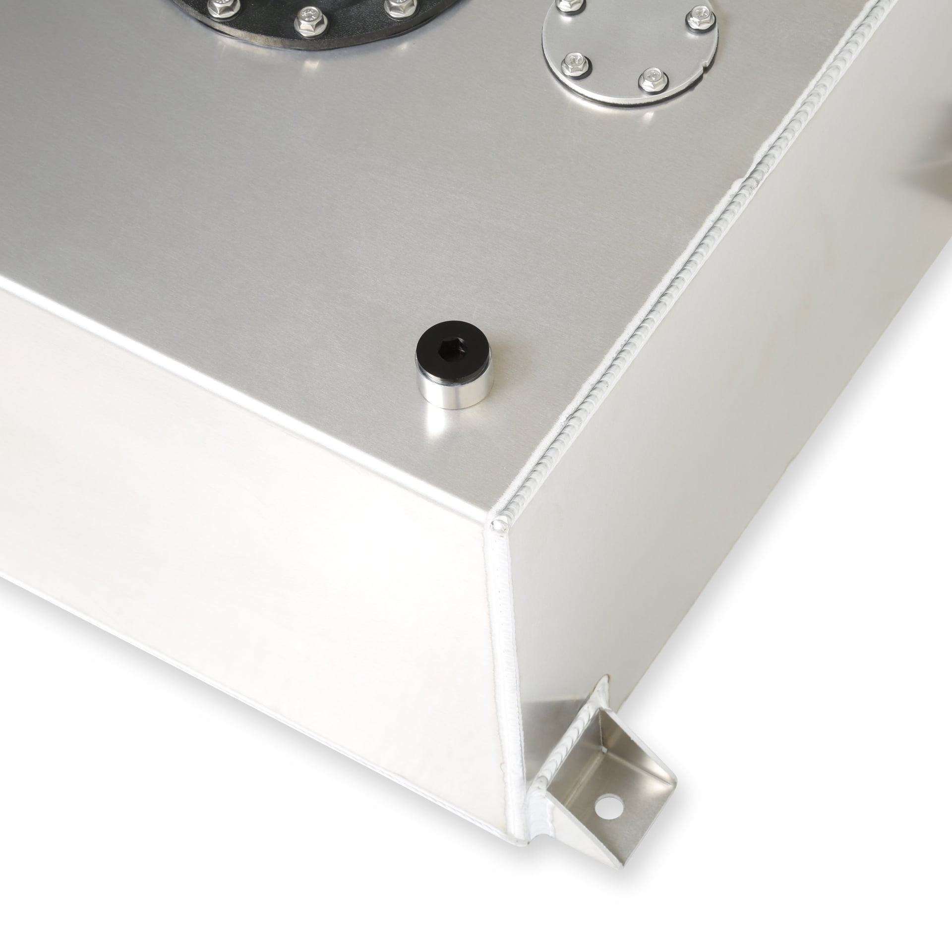 10 Gallon Aluminum Flat Bottom Fuel Cell With Foam, 17" x 17" x 9 ...