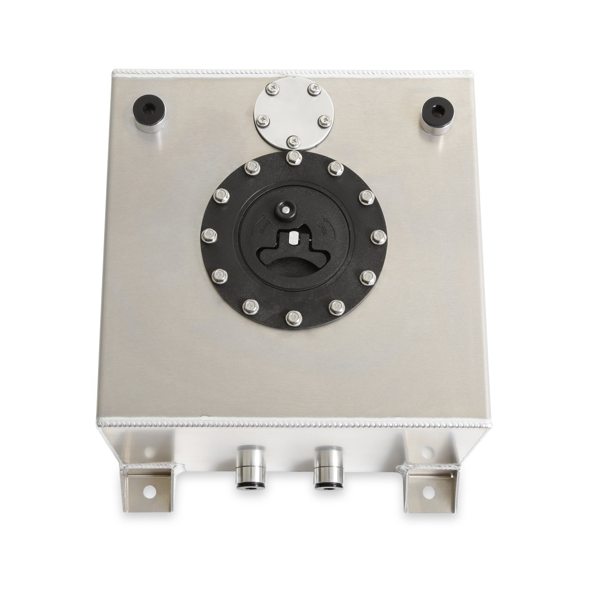 5 Gallon Aluminum Flat Bottom Fuel Cell With Foam, 12" x 12" x 8.5 ...