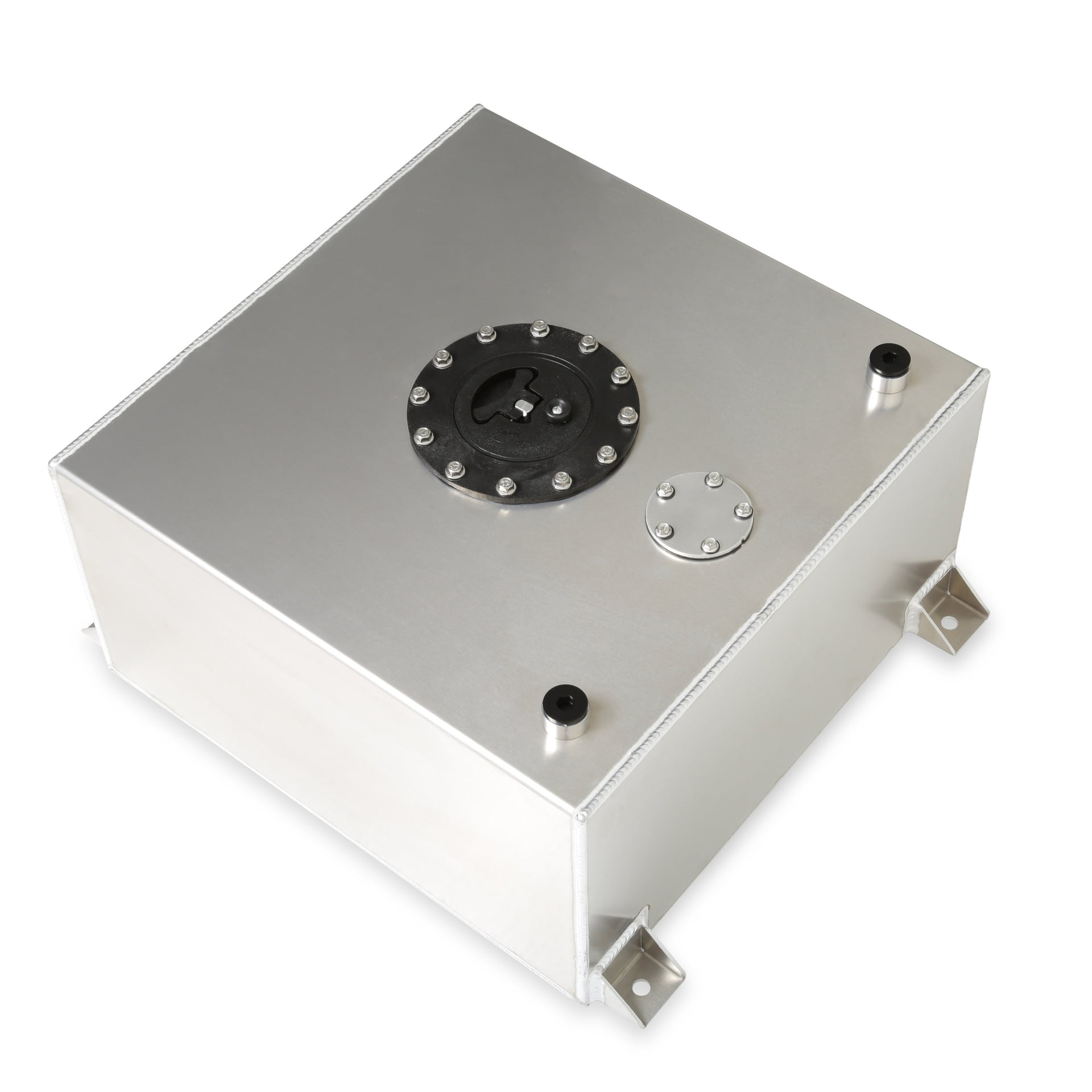 10 Gallon Aluminum Flat Bottom Fuel Cell With Foam, 17" x 17" x 9 ...