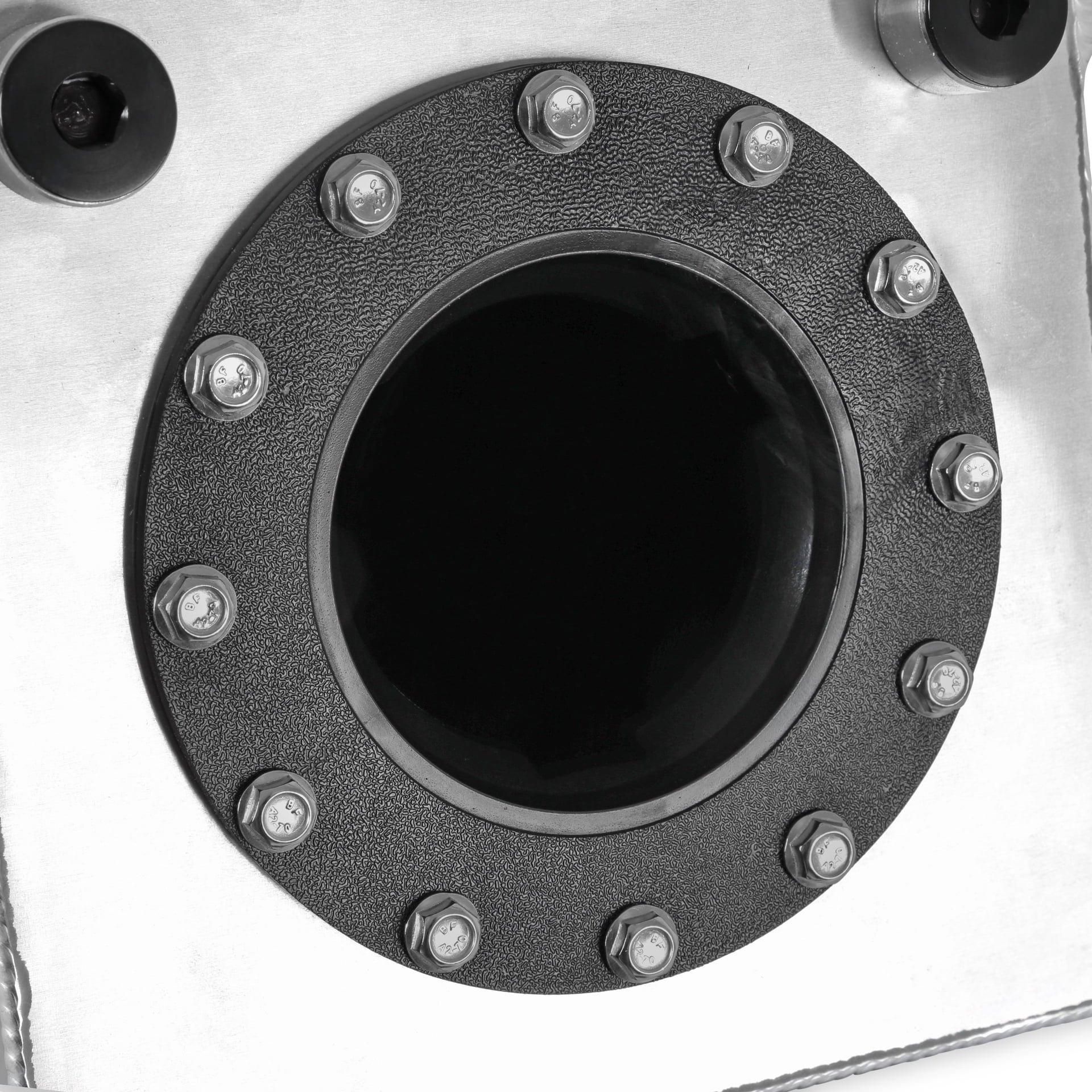 3 Gallon Aluminum Flat Bottom Fuel Cell With Foam, 8" x 8" x 11 ...