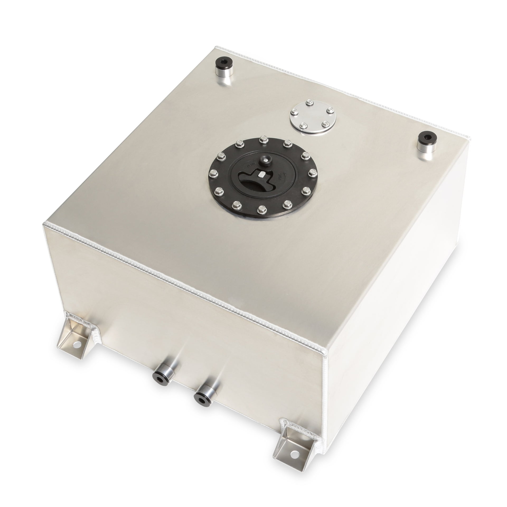 10 Gallon Aluminum Flat Bottom Fuel Cell With Foam, 17" x 17" x 9 ...