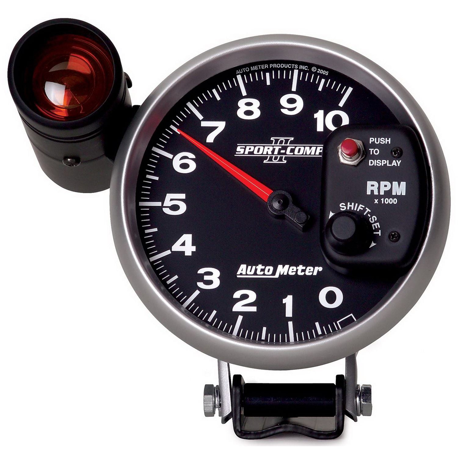 5" Tachometer, Sport-Comp II, 0-10,000 rpm, Analog, Electrical, with ...