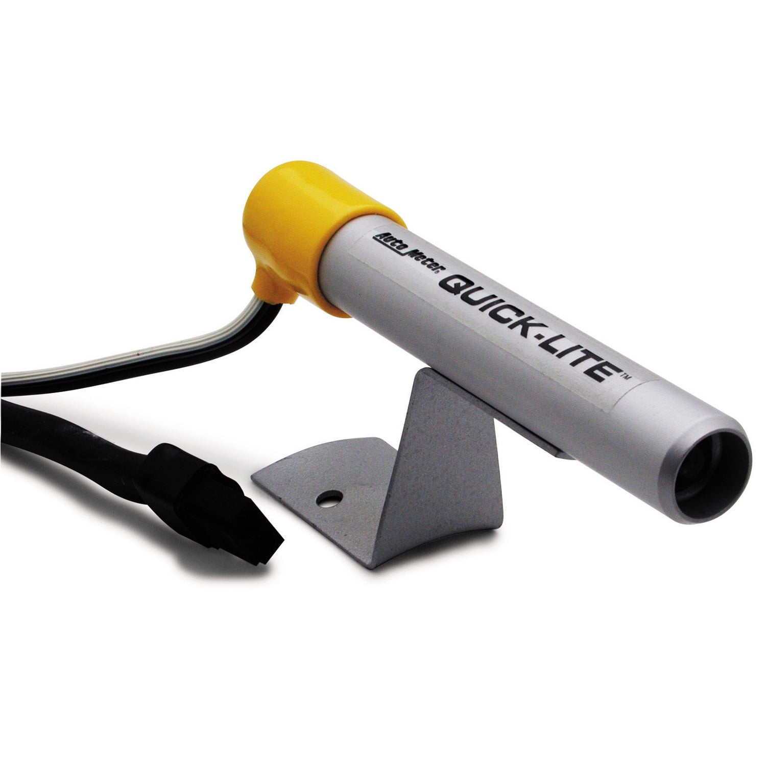 LED .750" Quick-Lite, Shift Light, Silver Housing, Amber LED, 4.250 ...