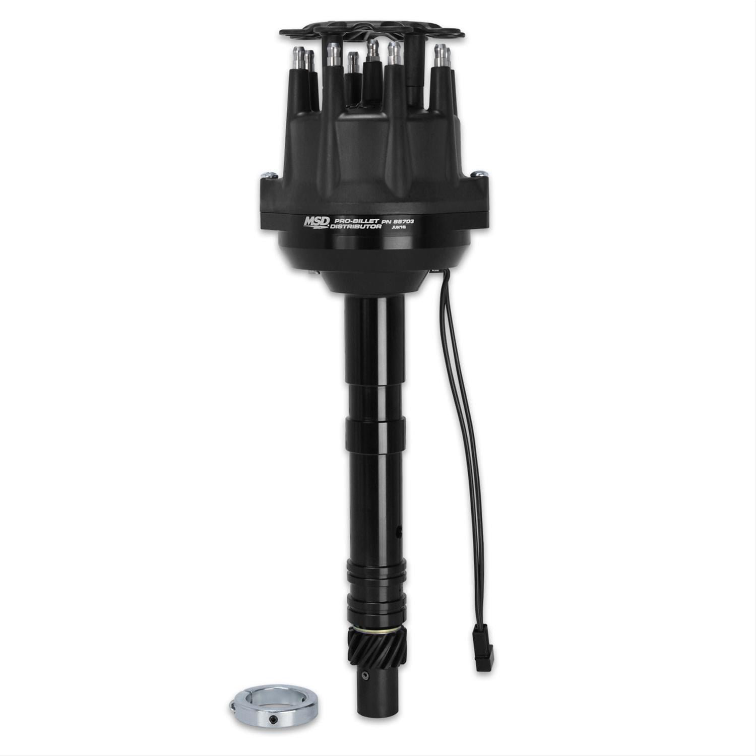SBC / BBC Pro-Billet Distributor, Small Diameter Cap, Adjustable Slip ...