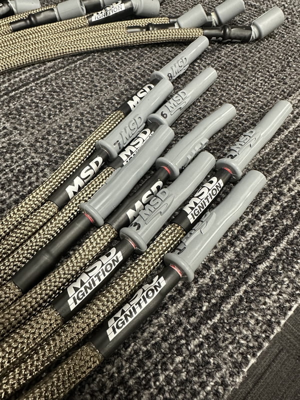 CUSTOM Spark Plug Wire Set, Made to Length, MSD