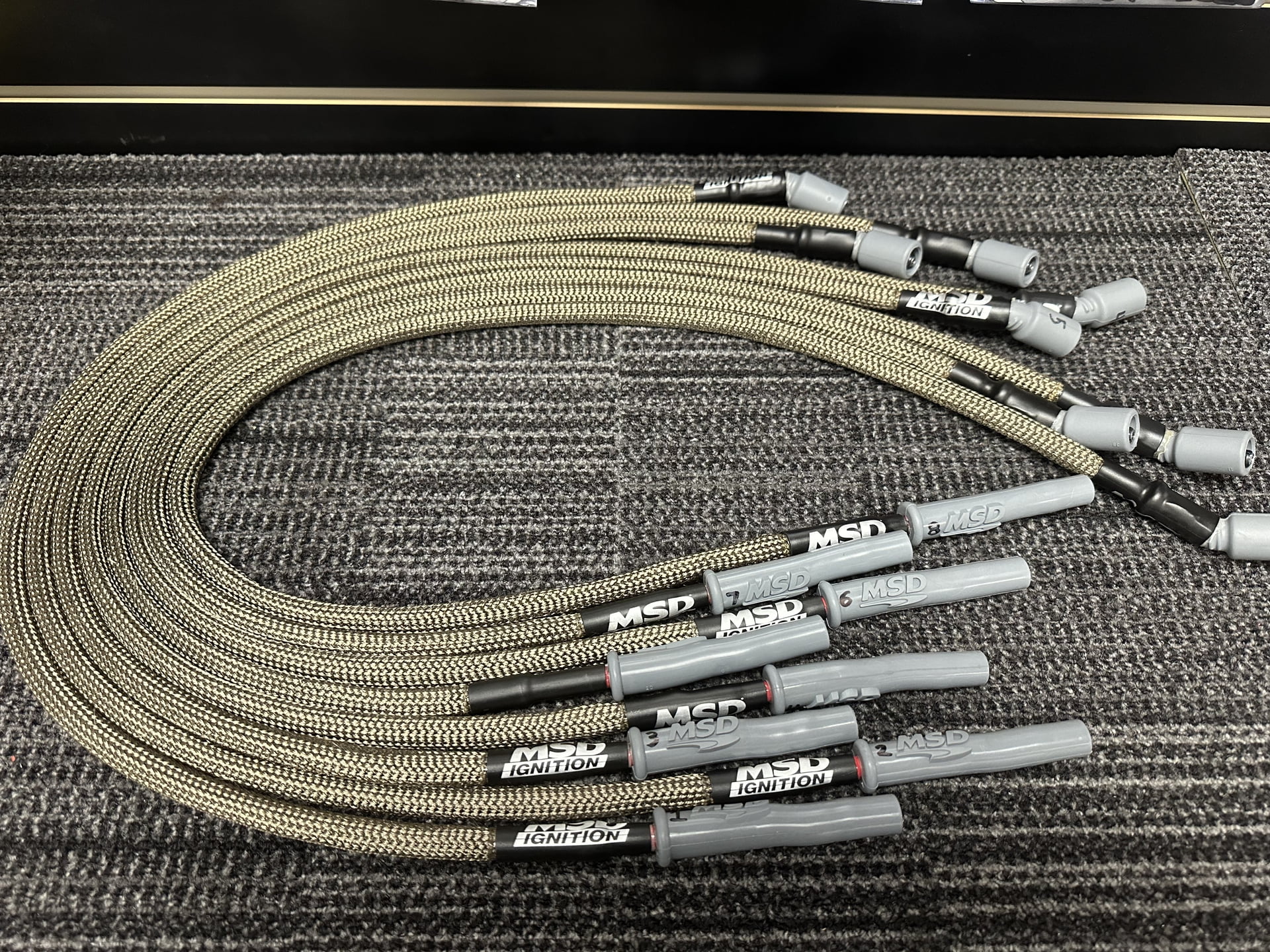 CUSTOM Spark Plug Wire Set, Made to Length, MSD