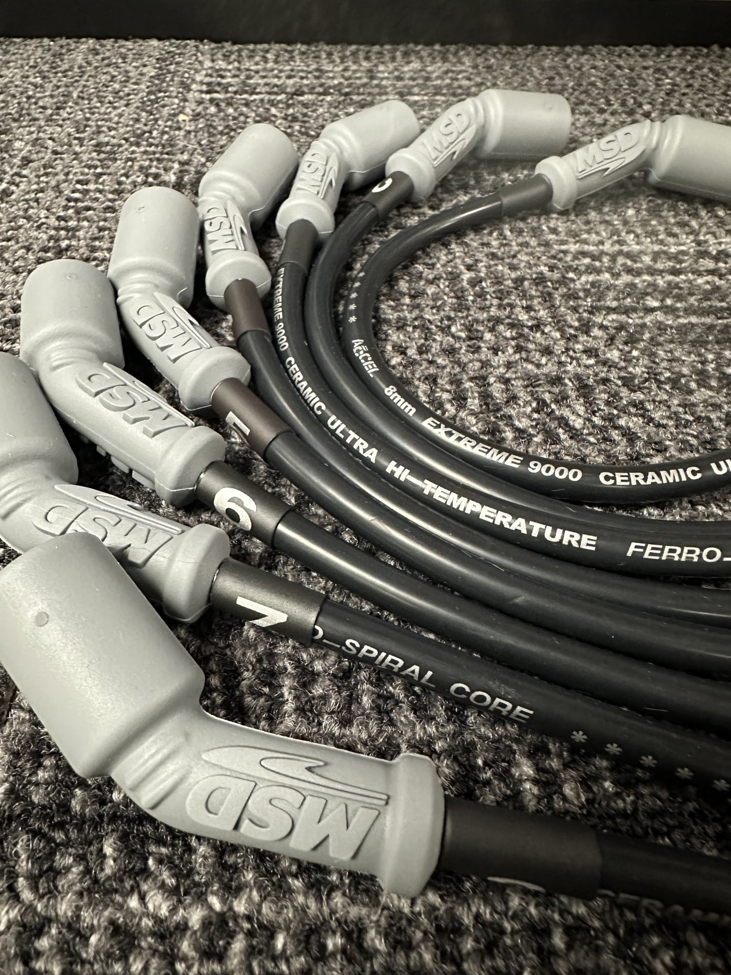 CUSTOM Spark Plug Wire Set, Made to Length, MSD