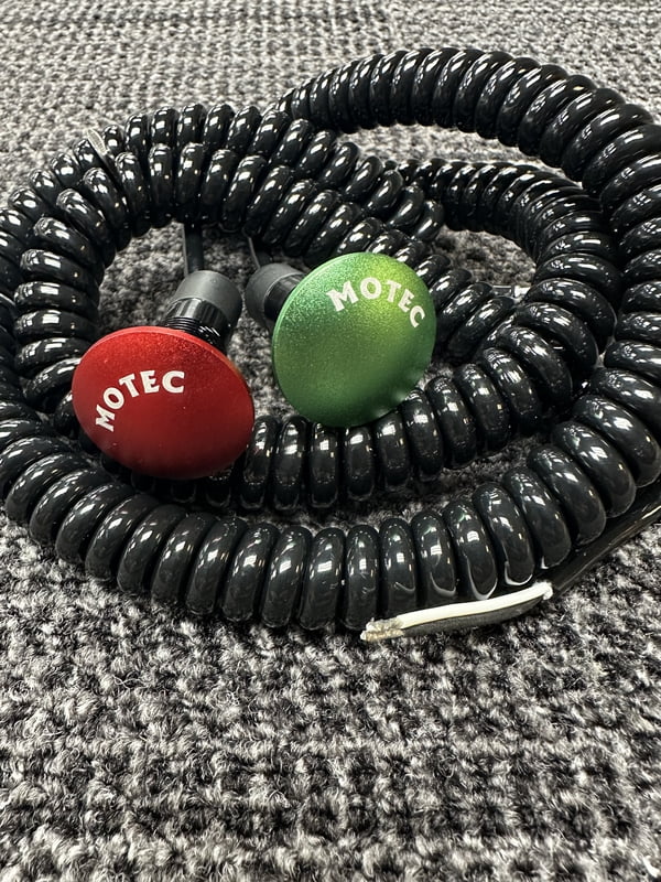 Atomic Billet, "Motec" Laser Etched Mushroom Button, GREEN, Large 1.18 ...