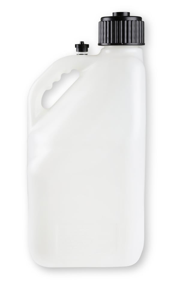White Utility Jug, Container, 5 Gallons, Square, Plastic **Includes ...