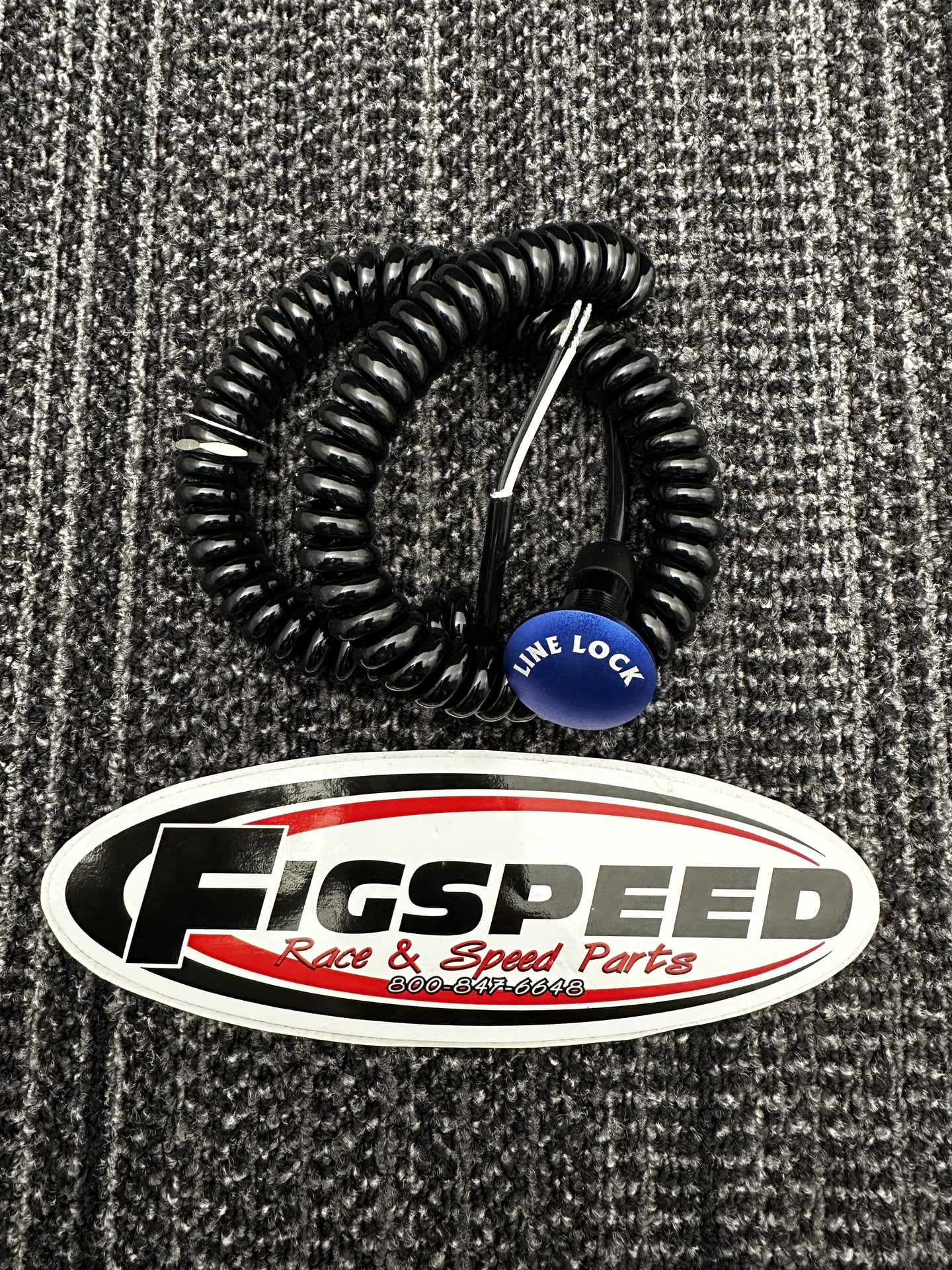 Atomic Billet, "LINE LOCK" Laser Etched Mushroom Button, Large 1.18 ...