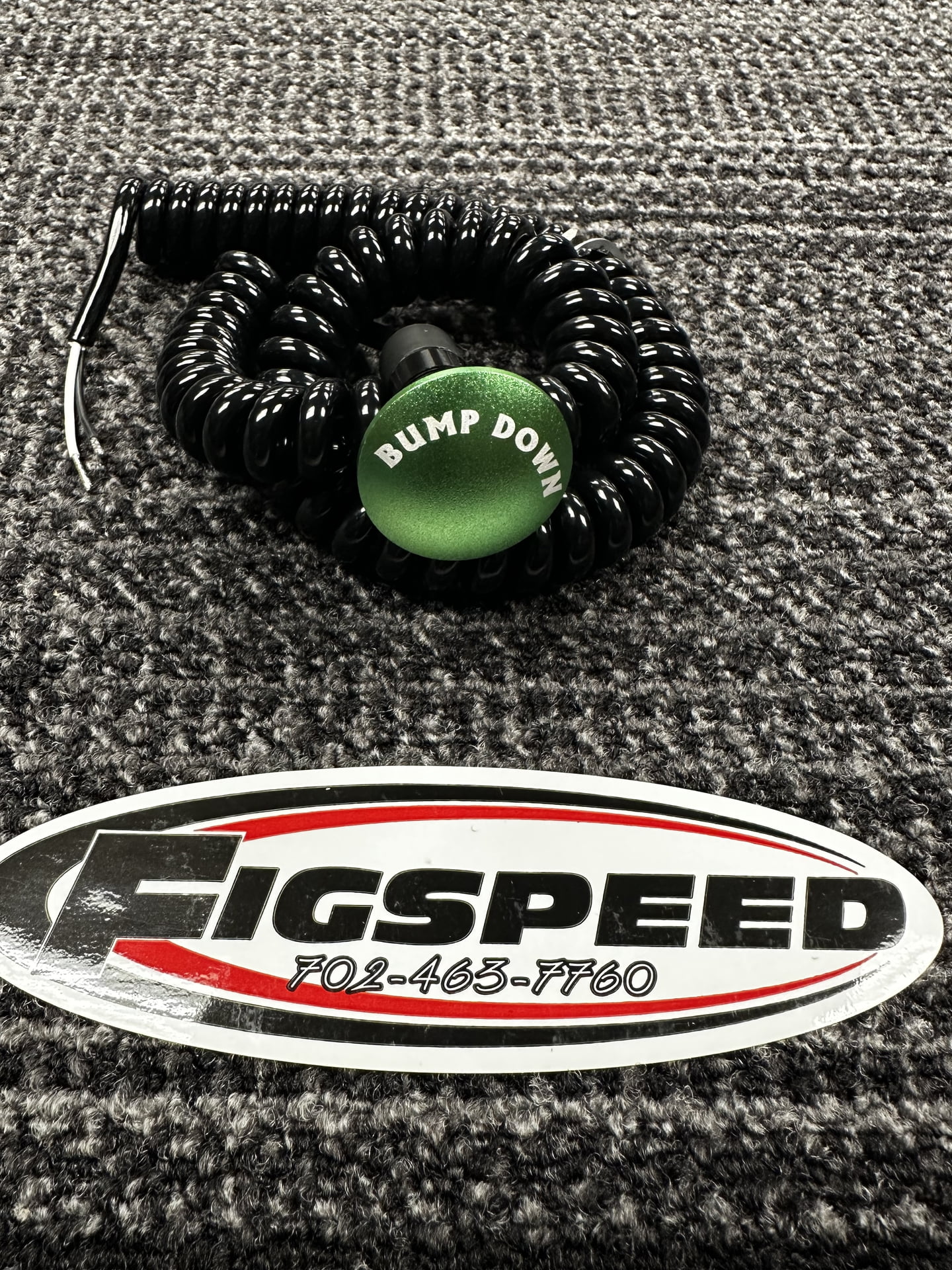 Atomic Billet, "BUMP DOWN" Laser Etched Mushroom Button, Large 1.18 ...