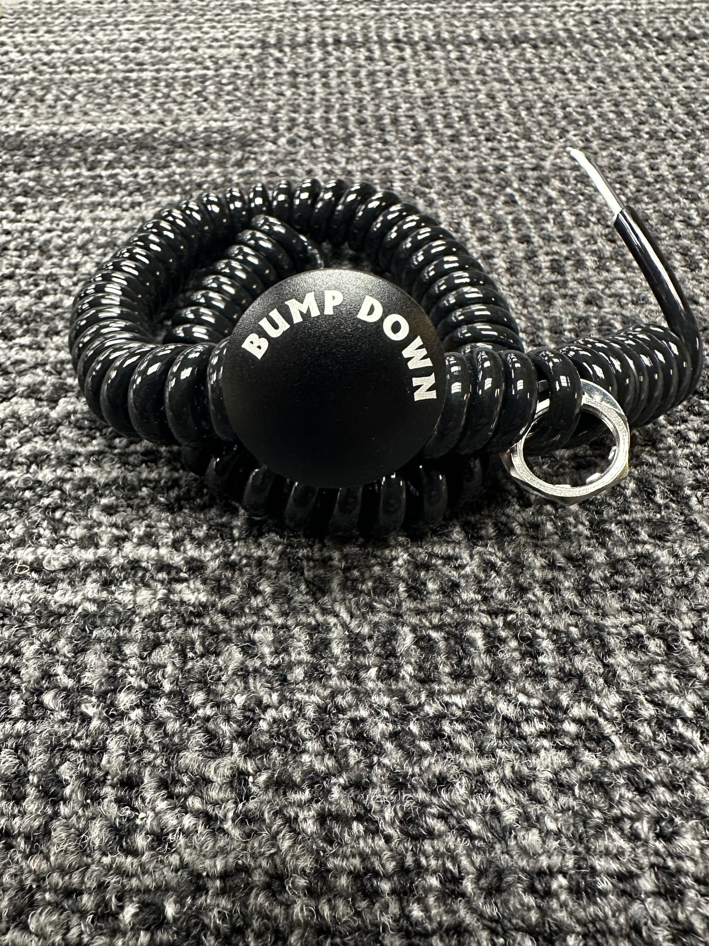 Atomic Billet, "BUMP DOWN" Laser Etched Mushroom Button, Large 1.18 ...