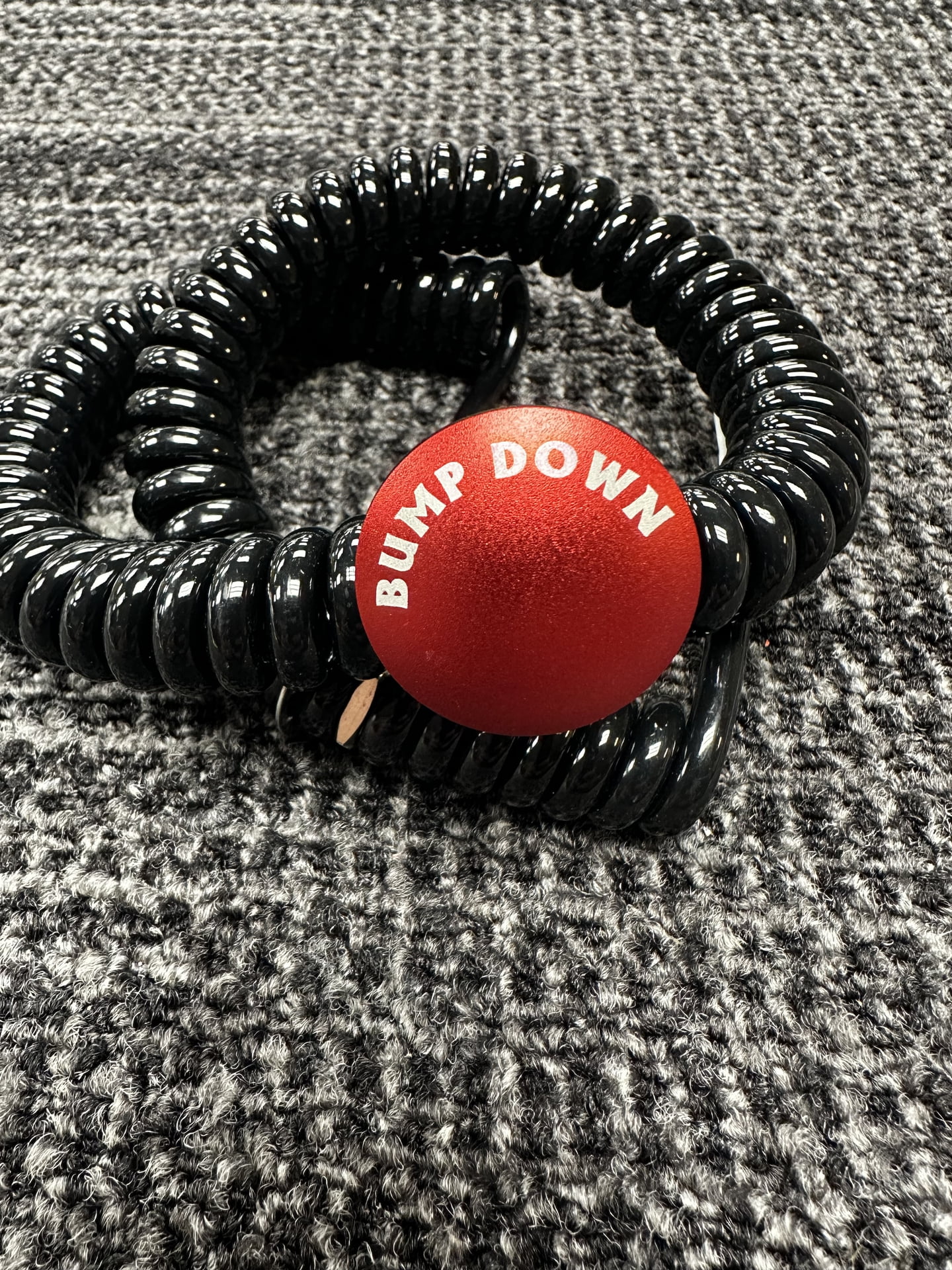 Atomic Billet, "BUMP DOWN" Laser Etched Mushroom Button, Large 1.18 ...