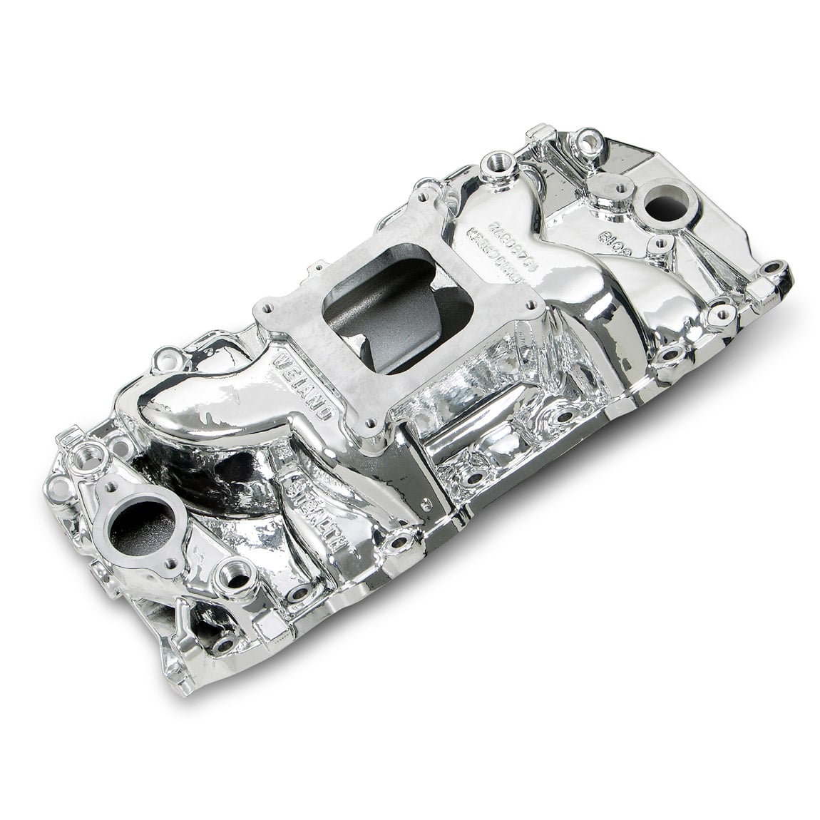 BBC, Oval Port, Dual Plane, Square Bore, Intake Manifold, Stealth, Idle ...