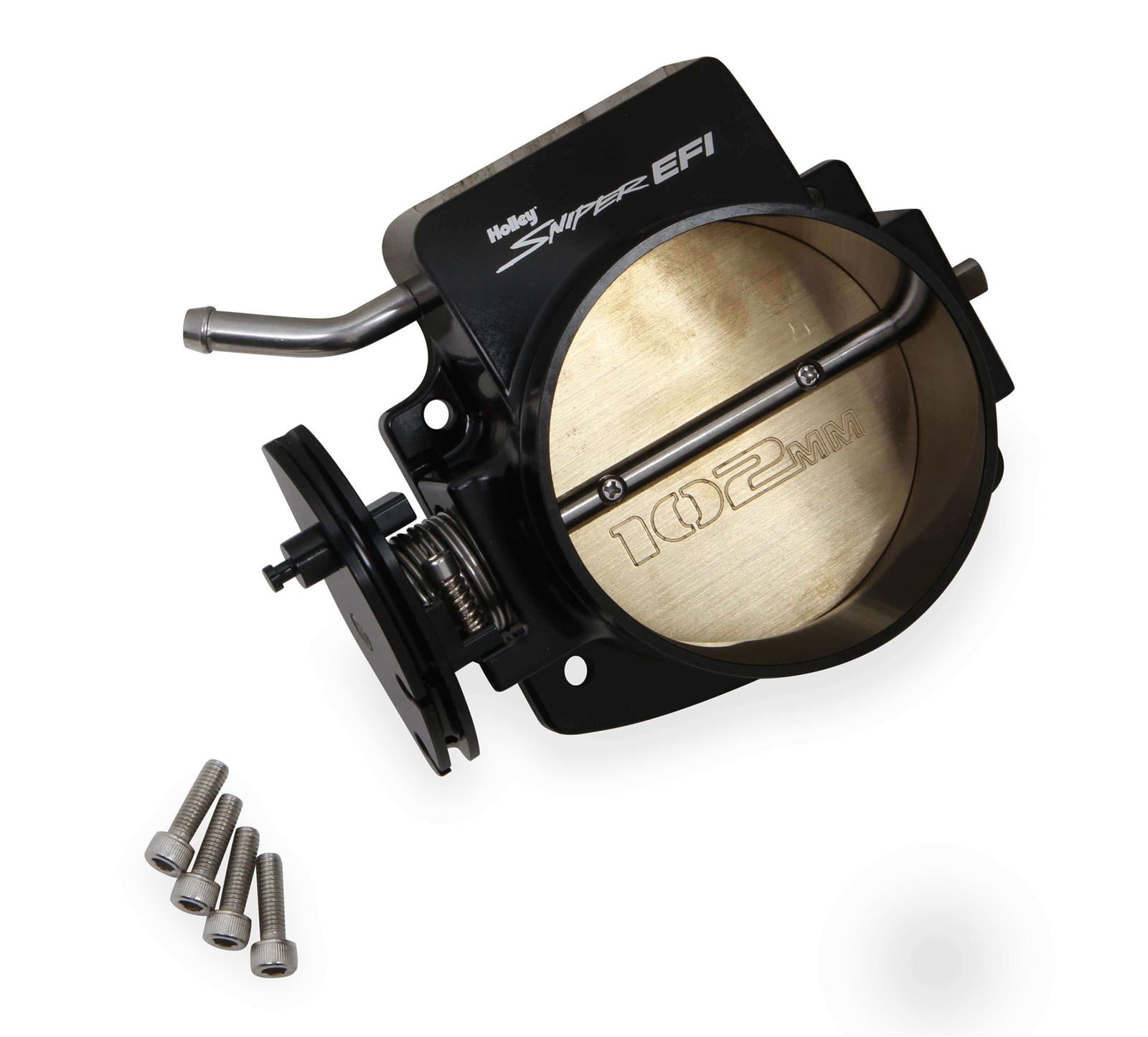 Throttle Body, Sniper LS, MPI, 102mm, Billet Aluminum, Black Anodized ...