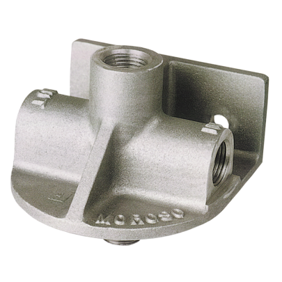 Remote Oil Filter Mount, Single, Chevrolet Filter, 13/16-16 Thread ...