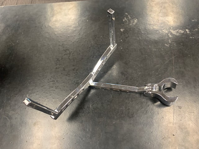 1-5/8" Polished Dial-In Board, Billet Aluminum, Polished Housing, Black ...