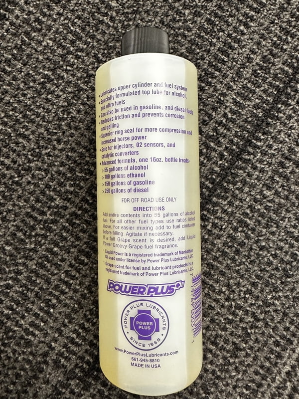 Top Lube, Fuel Additive, Alcohol , Liquid Power, 16 oz