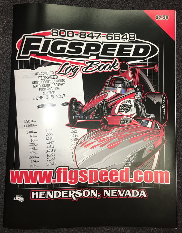 Drag Racing Log Book