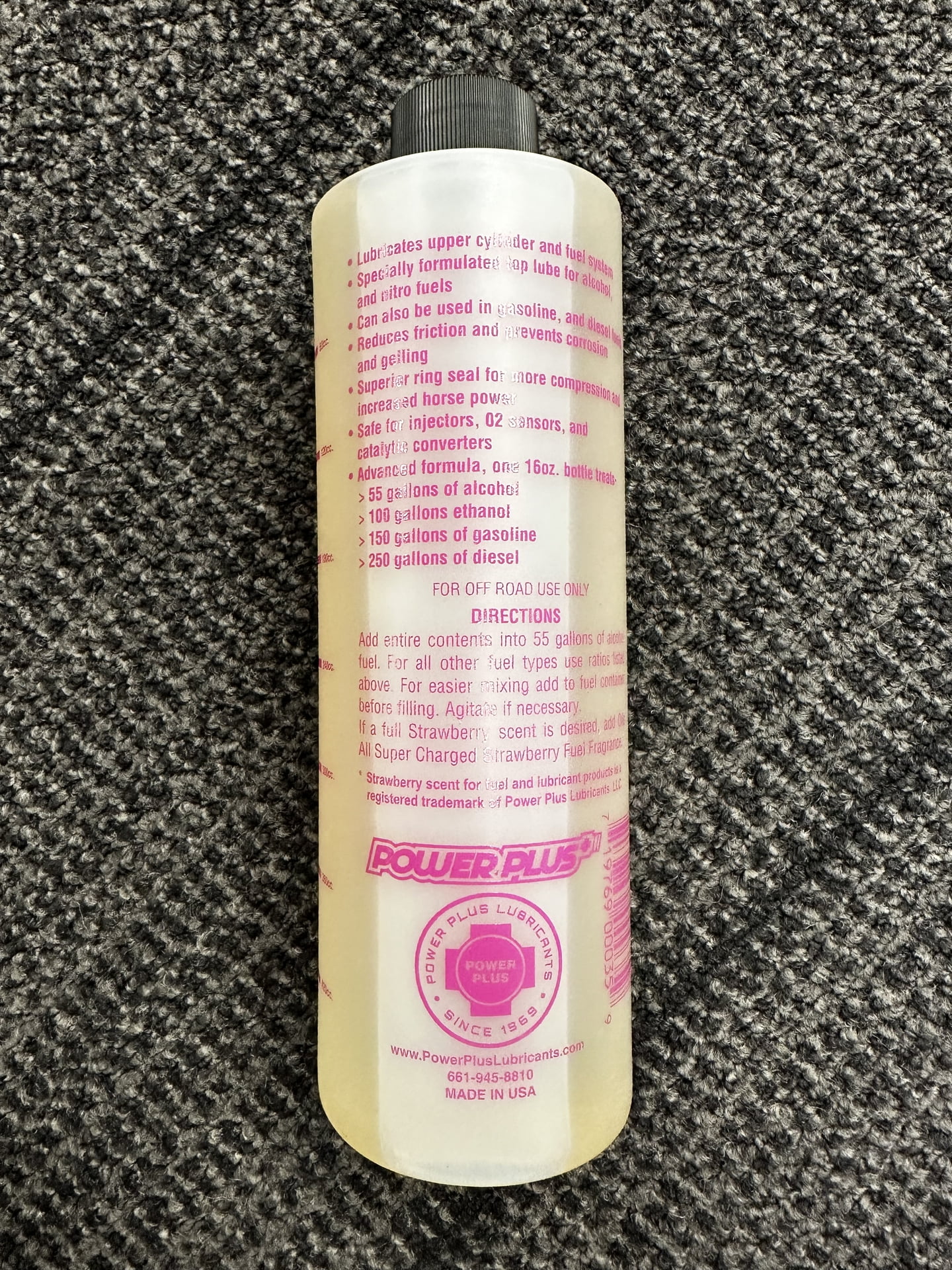 Top Lube, Fuel Additive, Alcohol , Liquid Power, 16 oz