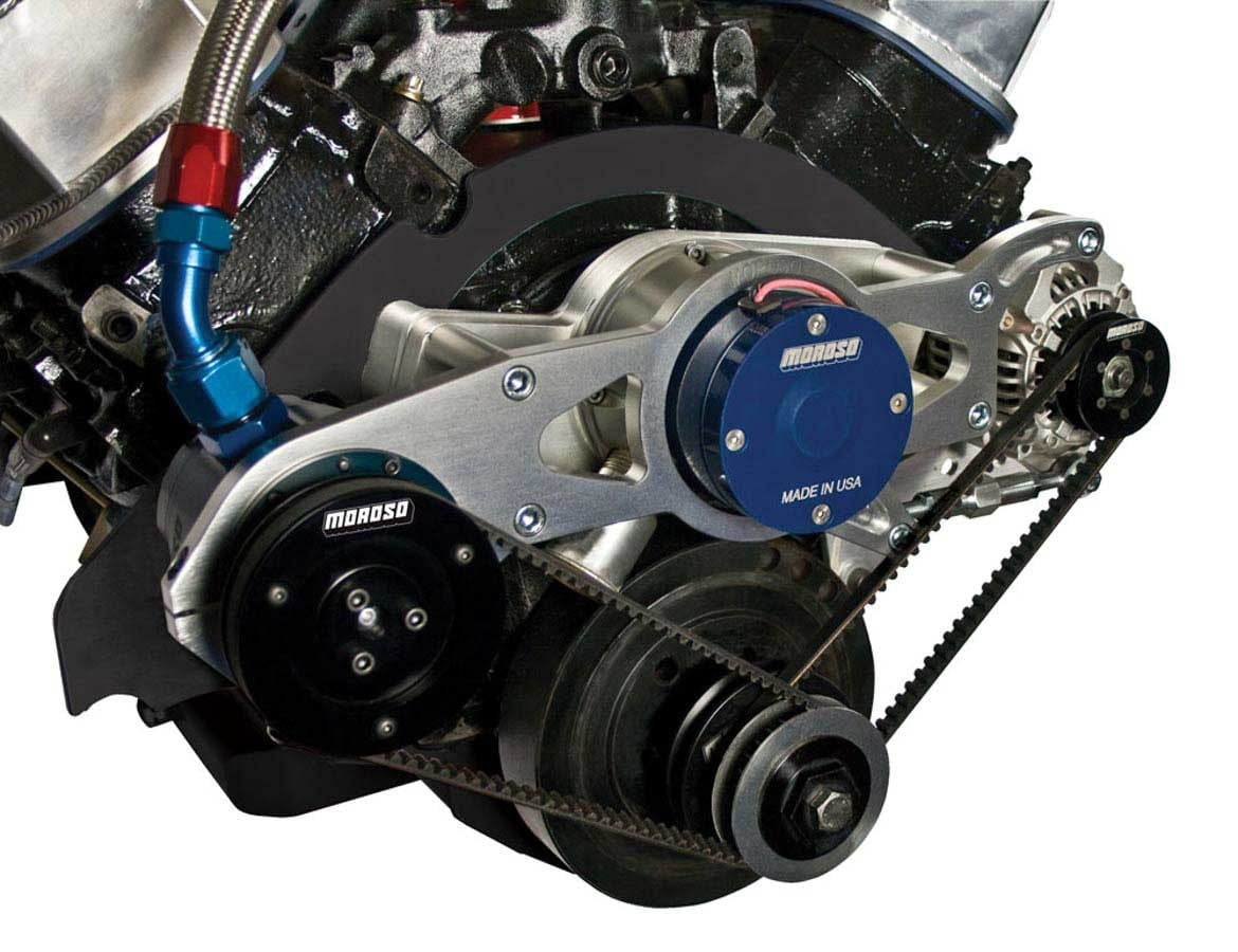 Moroso Bracket, BBC, Moroso Pump, Alternator and Vacuum Pump Mounting ...